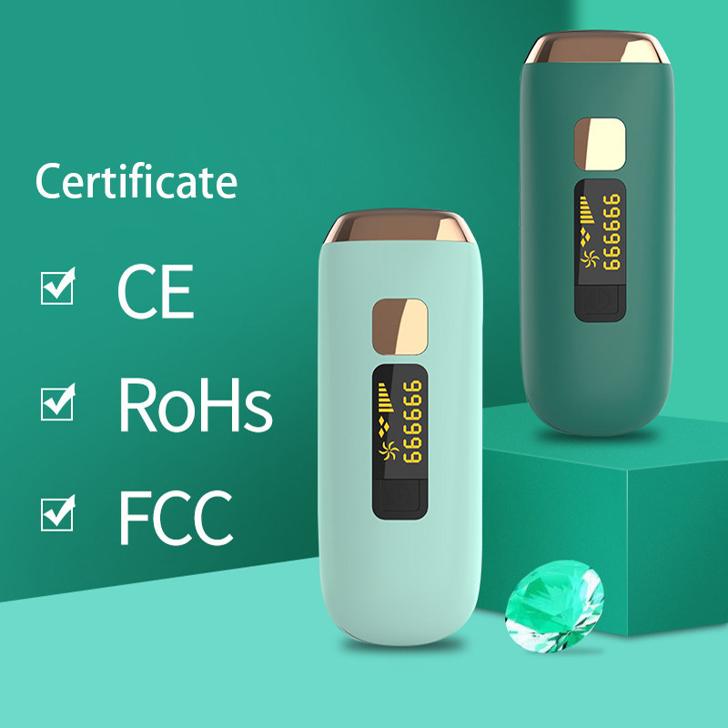 Mini handheld permanent IPL laser hair removal with 99W flash intense ...